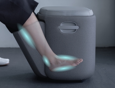 3Dフットマッサージャー スツール DOCTOR AIR（ドクターエア） グレー MF-05GR DOCTORAIR｜ドクターエア 通販 | ビックカメラ.com